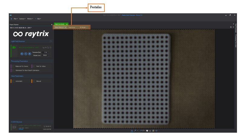 DataPlenoptic/ Vistas